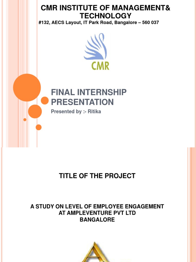 Final Internship Presentation | PDF | Recruitment | Employment