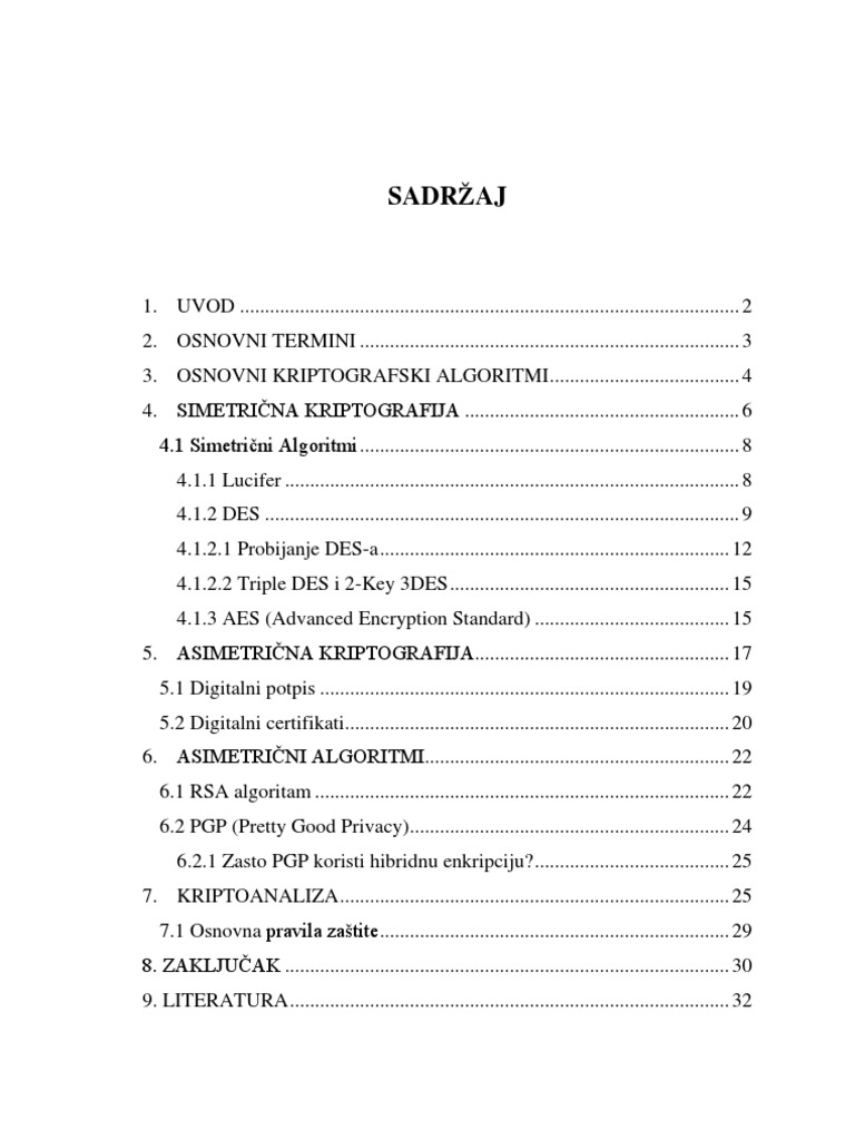 Kriptografija | PDF