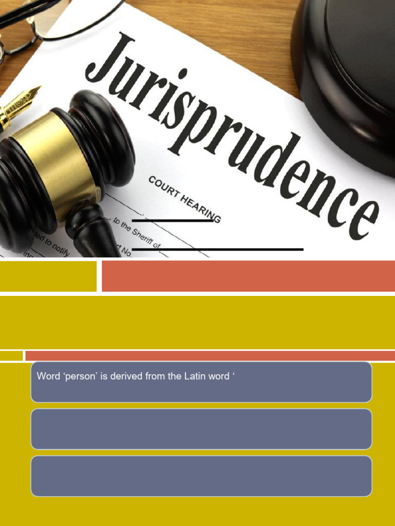 Understanding Legal Personality Types | PDF | Legal Liability ...