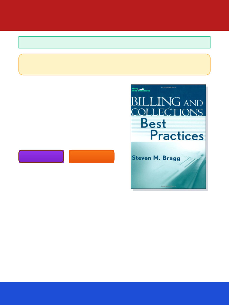 Review:: Billing and Collections Best Practices Wiley Best Practices ...