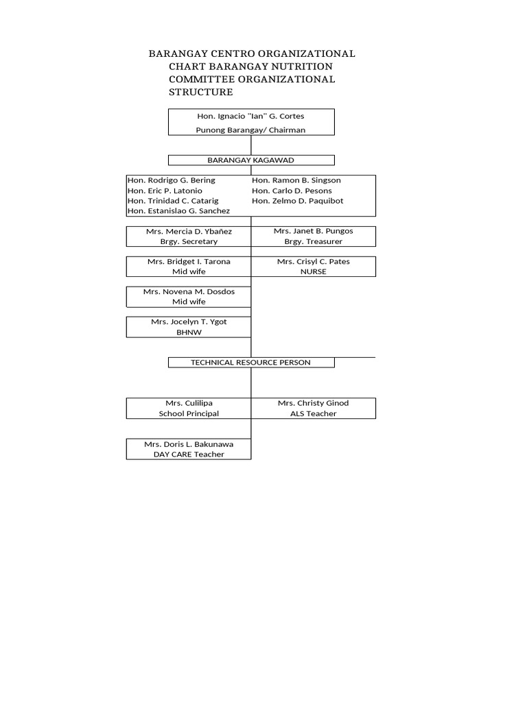 514419808 Organizational Structure Bnap (2)319 | PDF | Breastfeeding ...