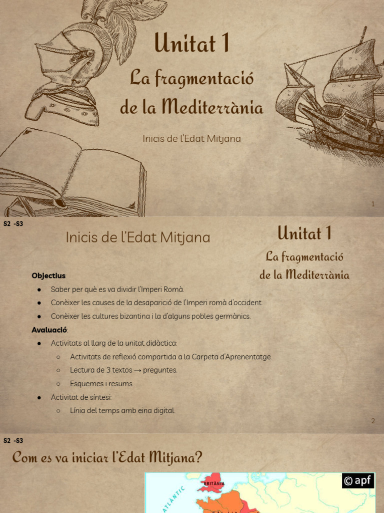 U1 - La Fragmentació de La Mediterrània | PDF
