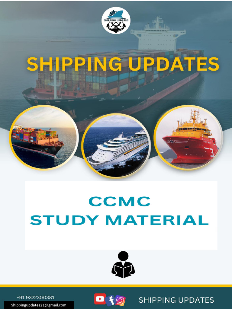CCMC Entrance Test Study Material | PDF | Oceans | Buoyancy