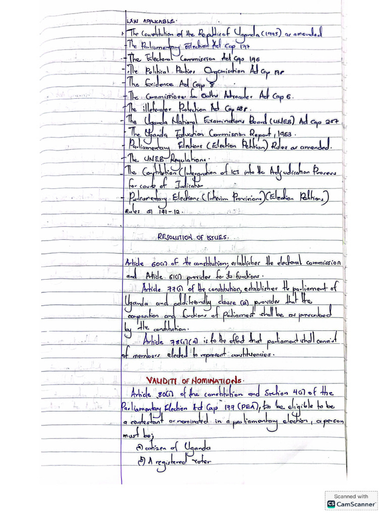 Civil Writen Notes | PDF