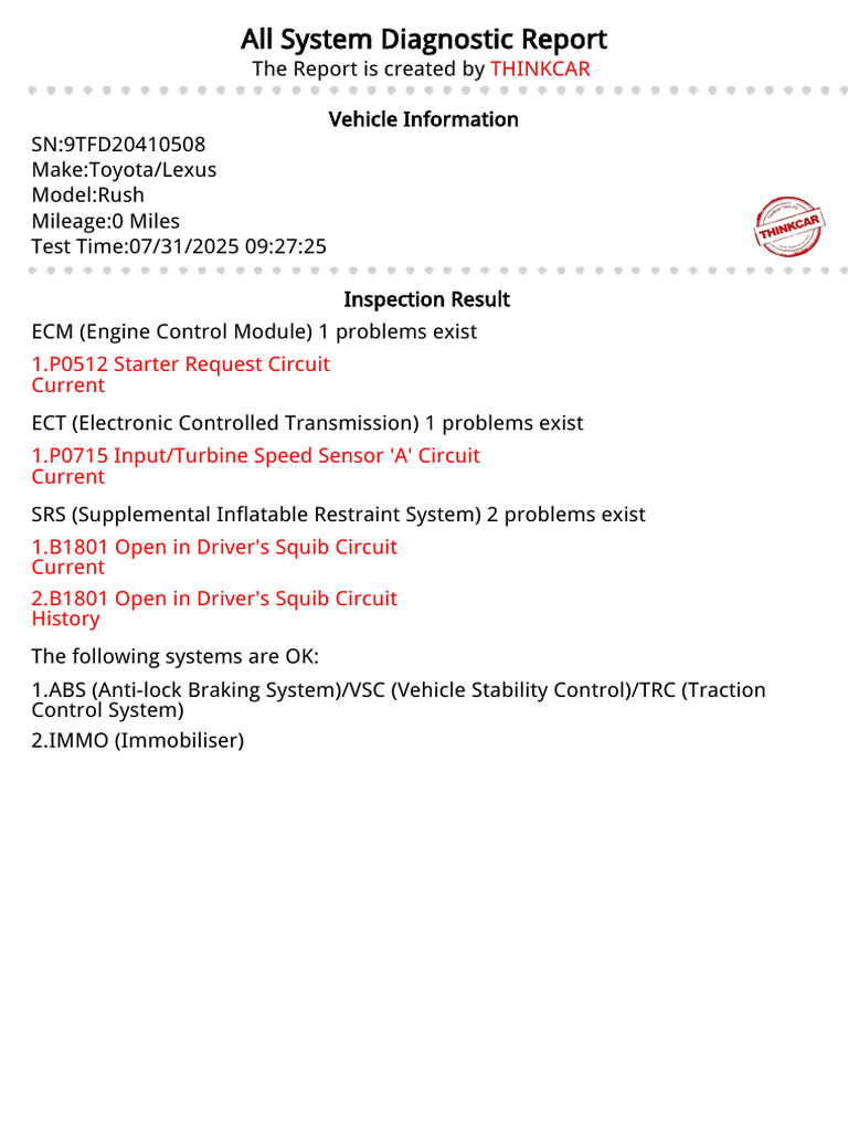 1,Toyota Lexus,Rush,,,9TFD20410508,1753929016, | PDF