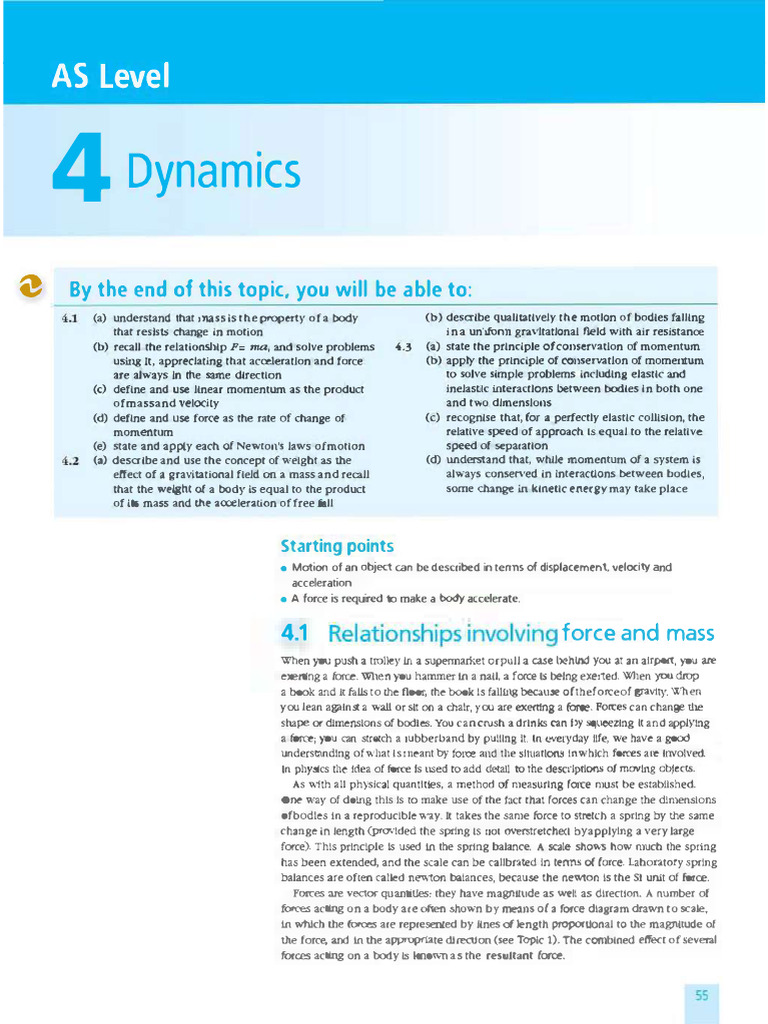 Physics 001 Note 3. by Dr. Michael | PDF