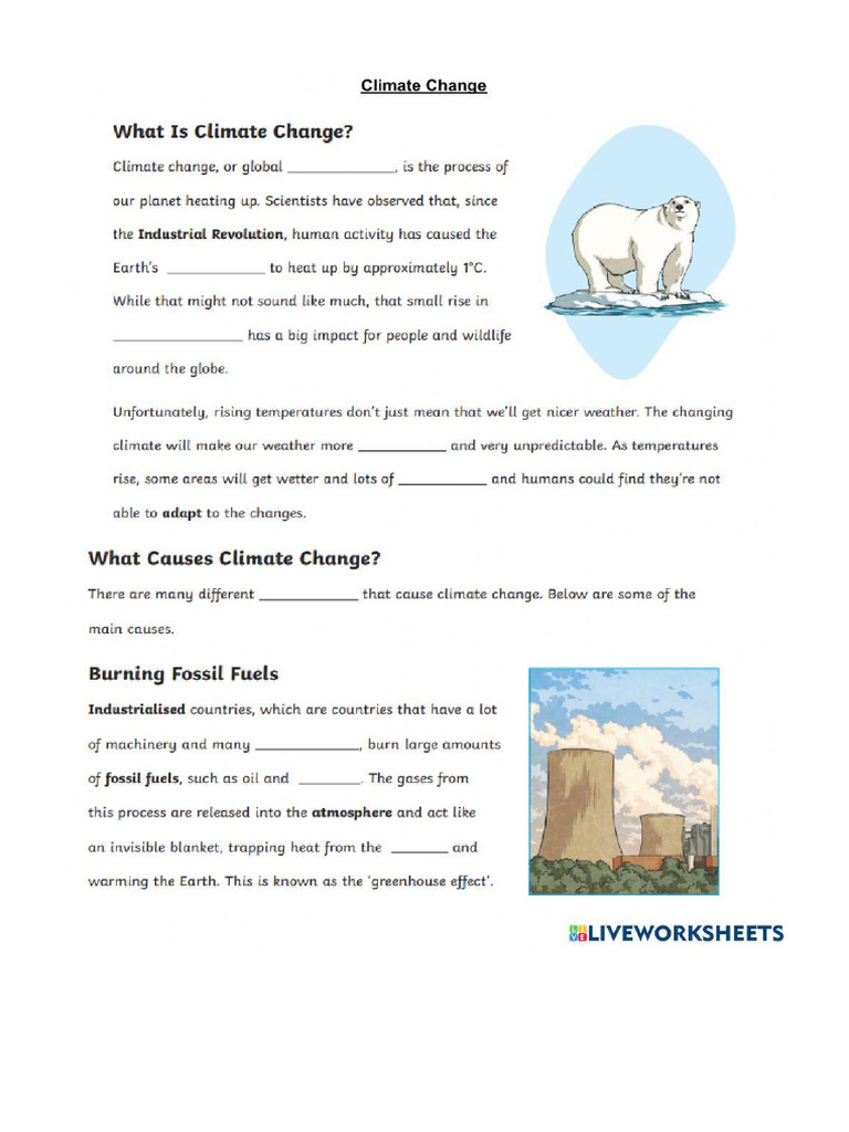 Climate Change | PDF