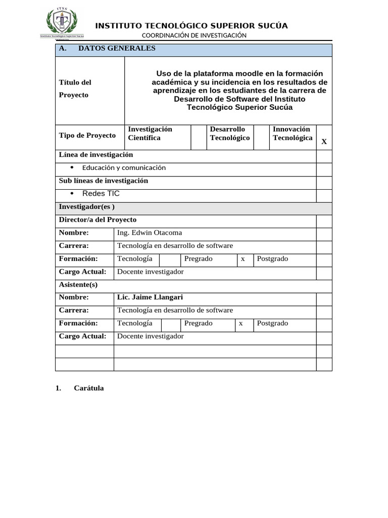 Proyecto 2019 | PDF | Moodle | Aprendizaje
