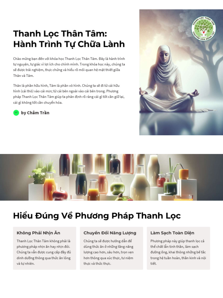 Thanh Loc Than Tam - Ngay 1 (Ban Tham Khao) R | PDF
