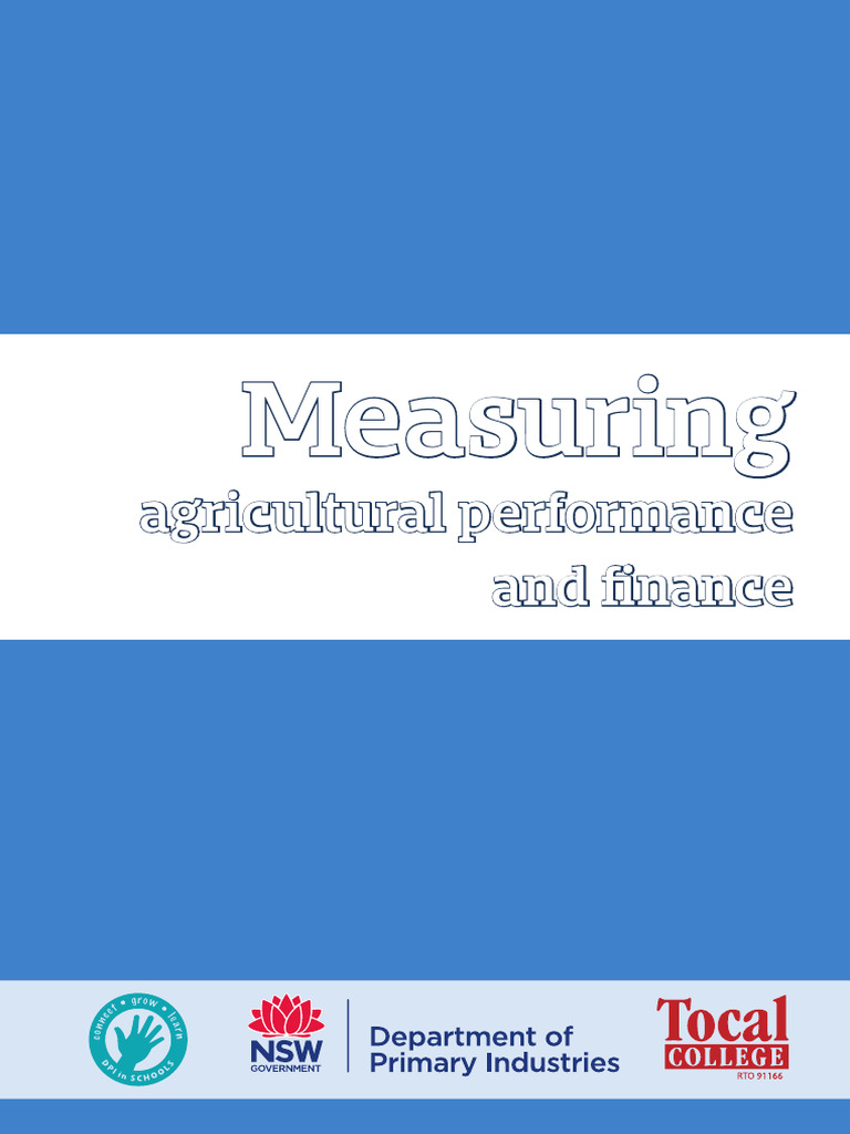 4-Measuring Ag Finance and Performance2022 | PDF | Cattle | Dairy Cattle