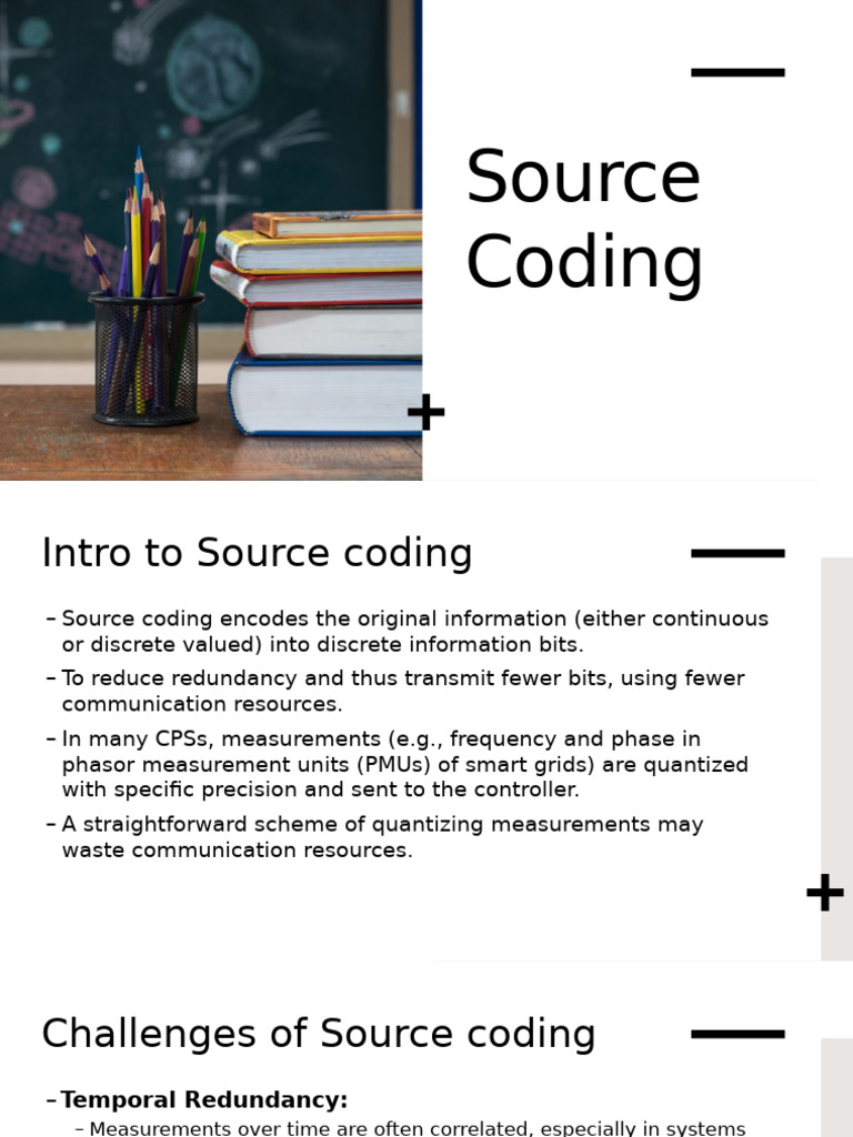 Source Coding in Cyber-Physical Systems | PDF | Data Compression ...