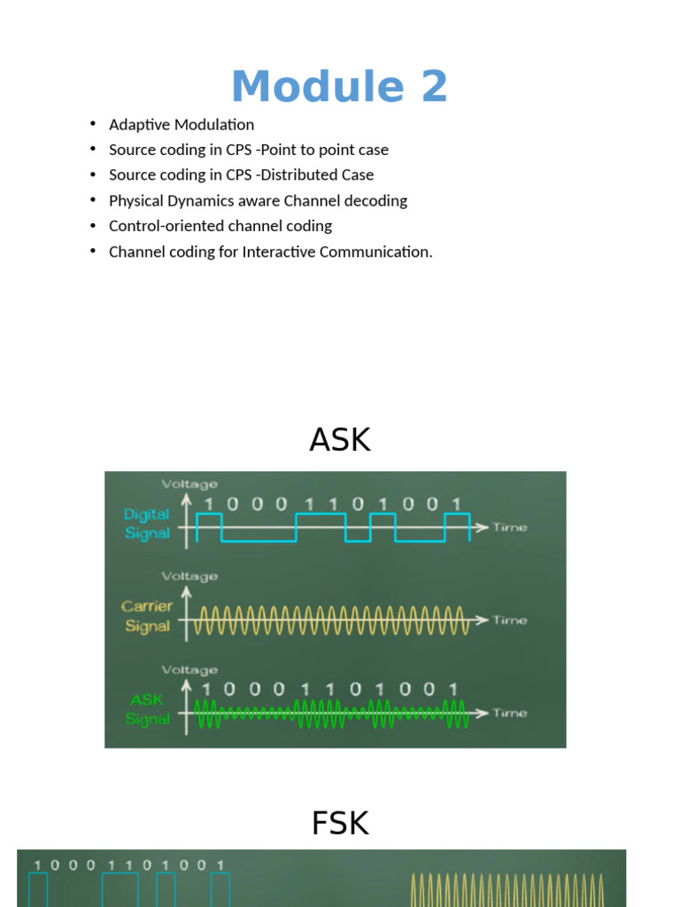 Adaptive Modulation in CPS Systems | PDF | Data Compression | Computer ...