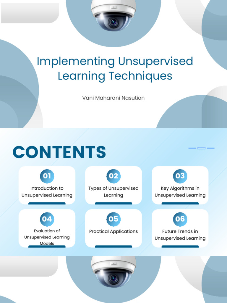 Unsupervised Learning Techniques Guide | PDF | Cluster Analysis ...