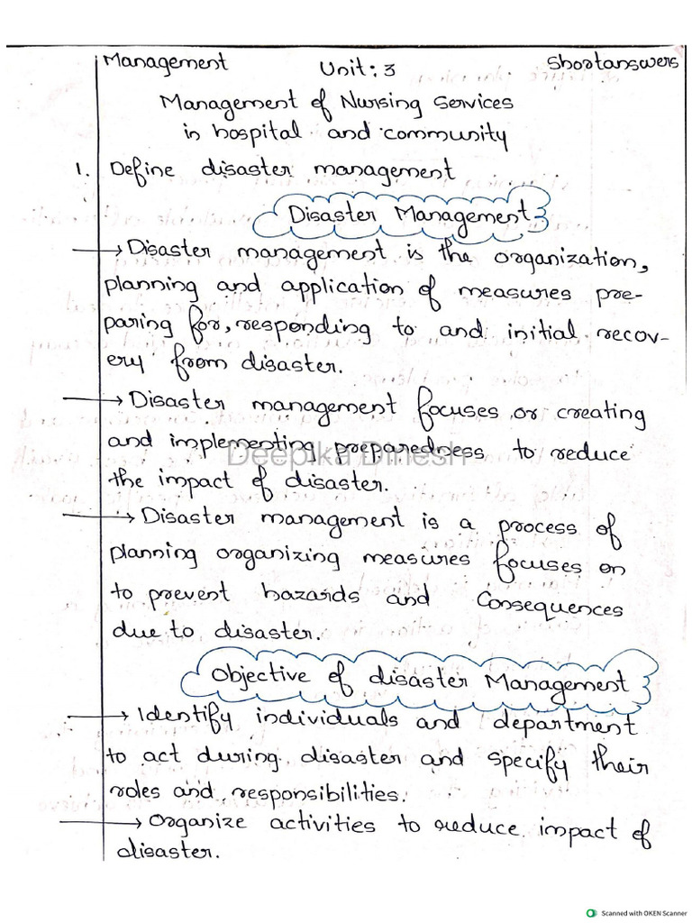 Management Unit 3 SA | PDF