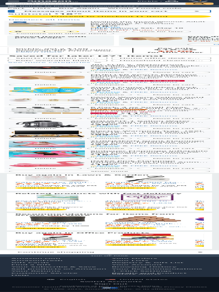 Shopping Cart | PDF