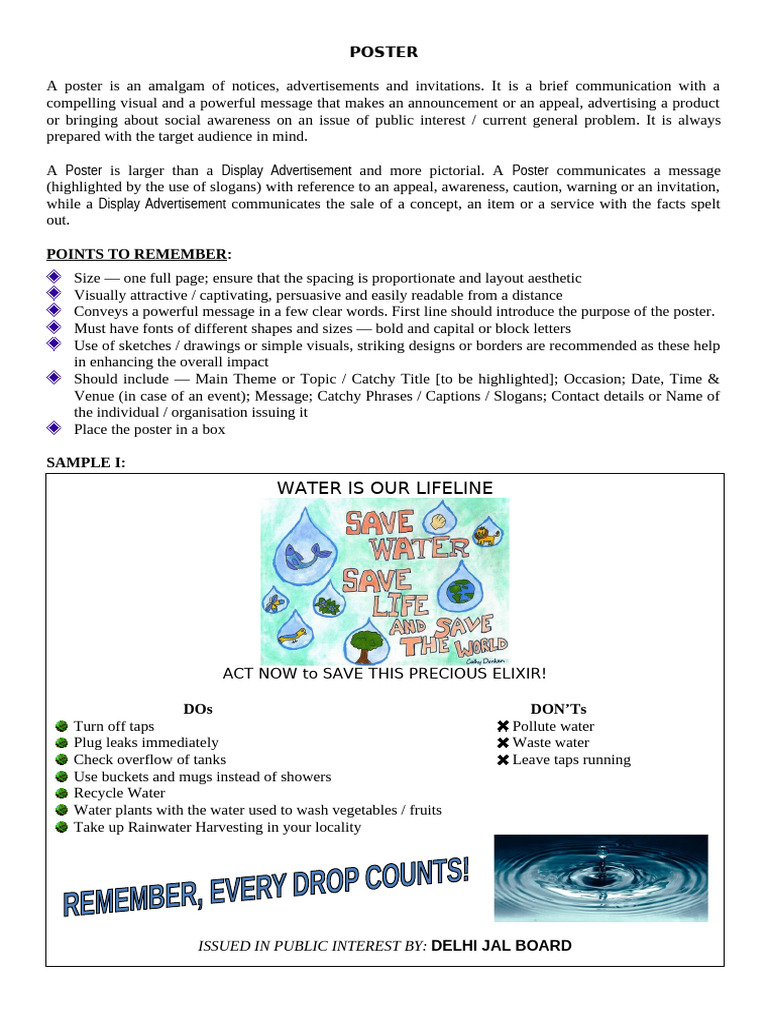 Poster, Report, Job Application | PDF | Advertising | Poster