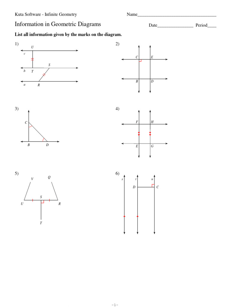 2-Information in Geometric Diagrams | PDF | Elementary Mathematics ...