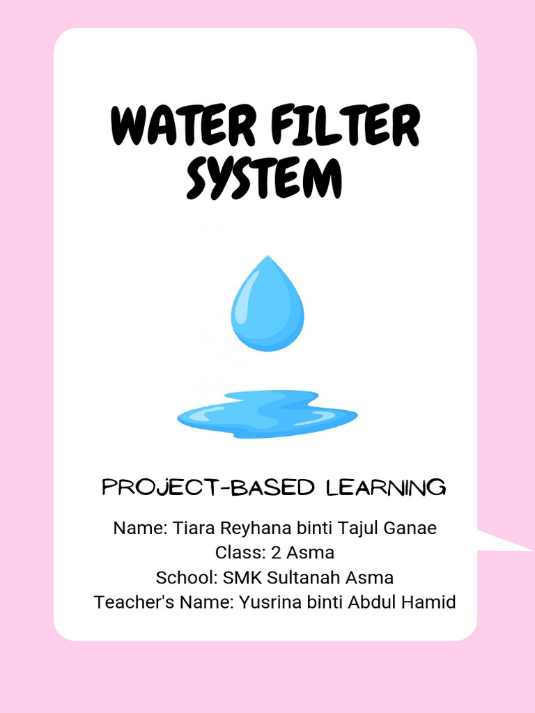 DIY Water Filter System Project Guide | PDF