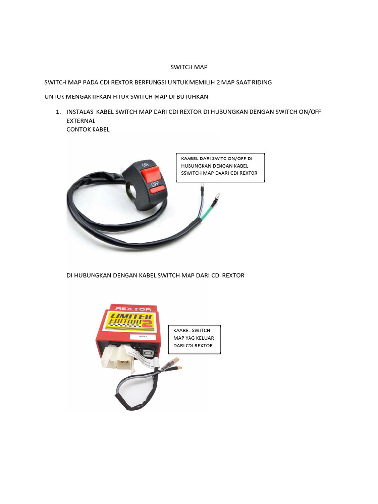 Switch Map Cdi Reextor | PDF