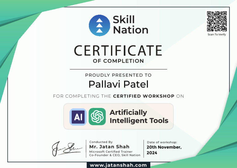 Pallavi Patel_AI Tools | PDF