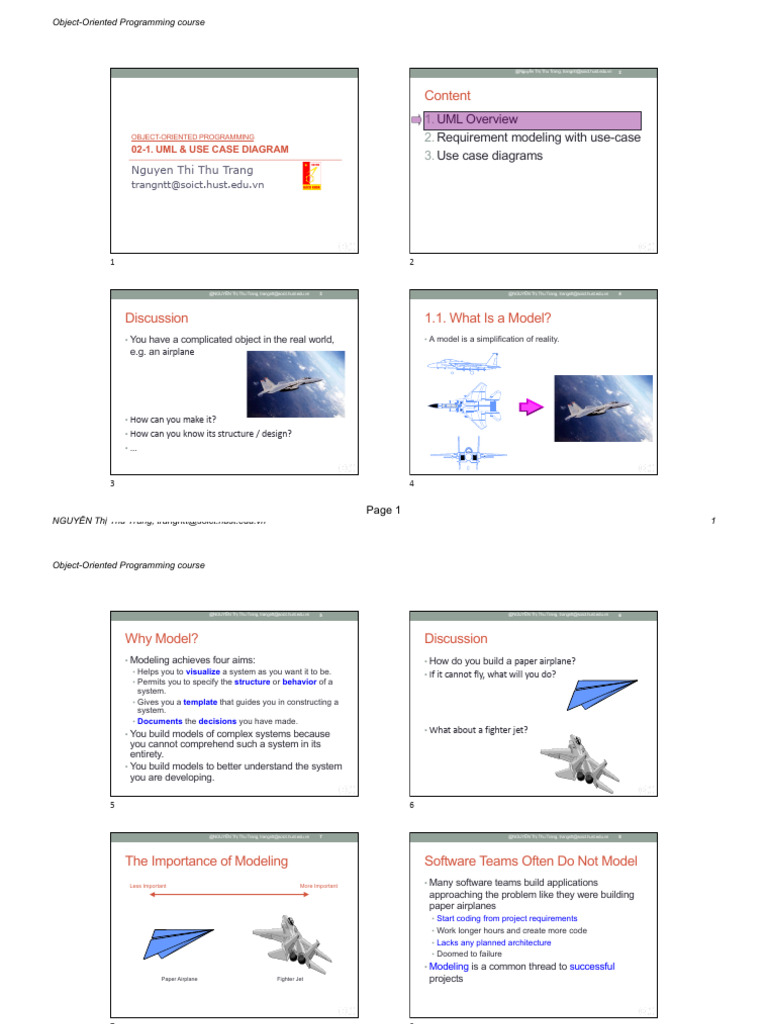 03-UML & Use Case Diagram | PDF | Unified Modeling Language | Use Case
