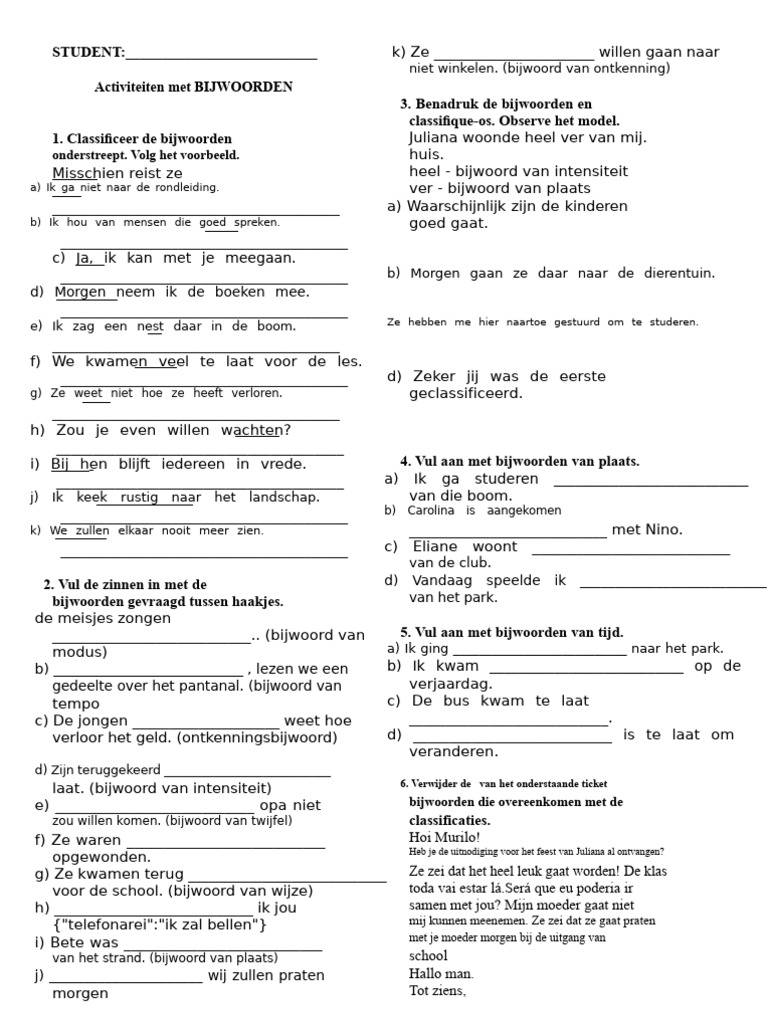 BIJWOORD | PDF