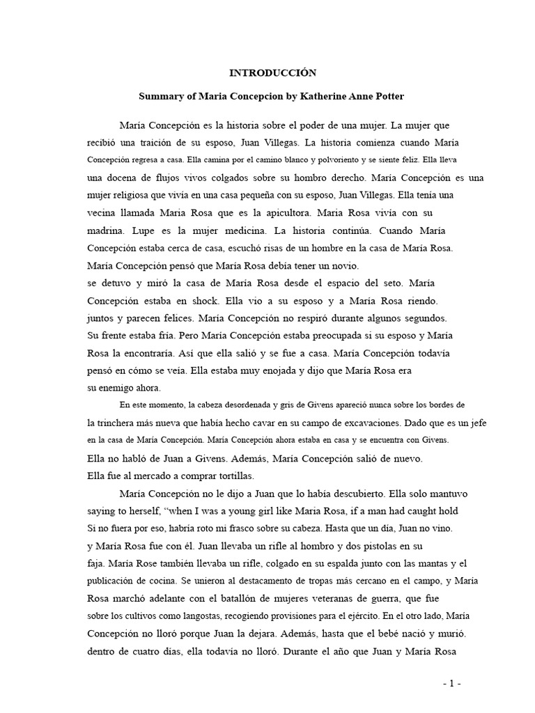 María Concepción de Kathrine Anne Potter | PDF | María, madre de Jesús ...