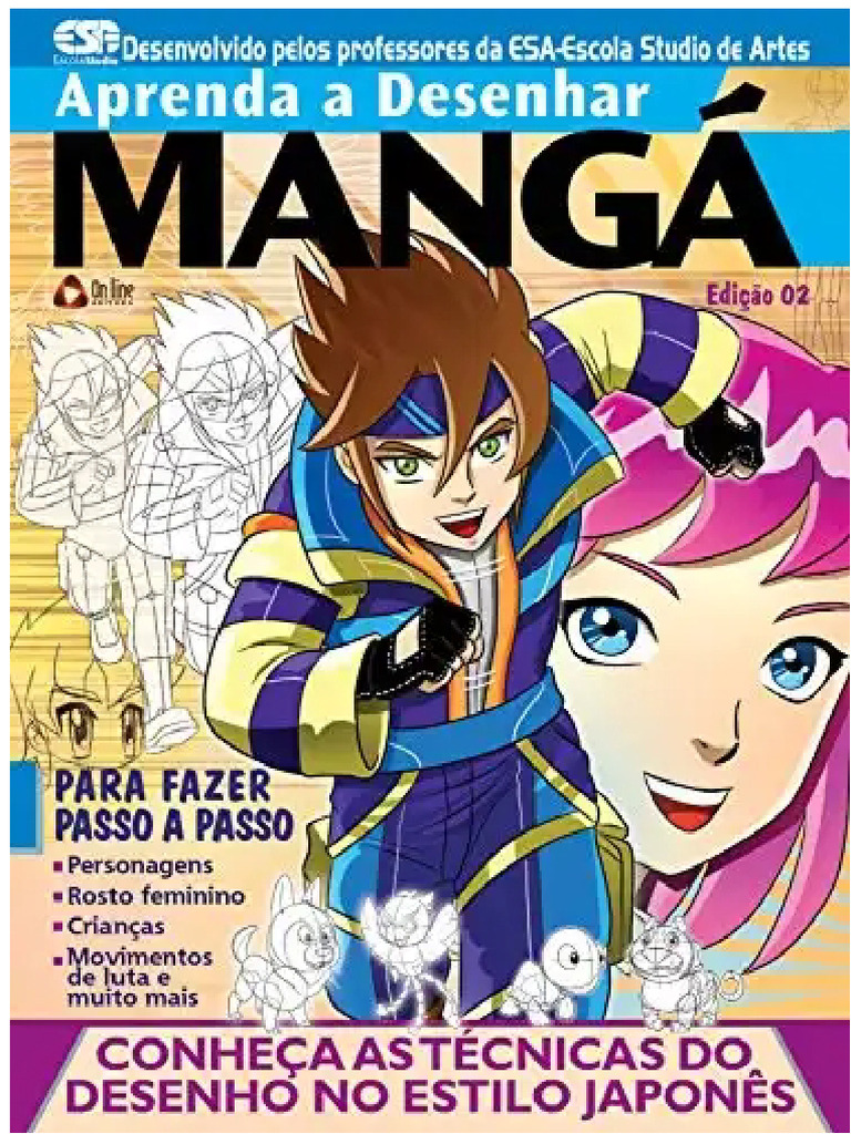 Learn To Draw Manga 02 Online Edit | PDF