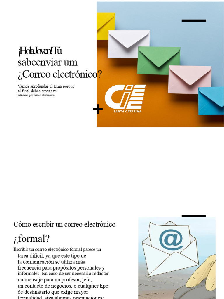 Cómo Escribir Un Correo Electrónico Formal | PDF | Correo