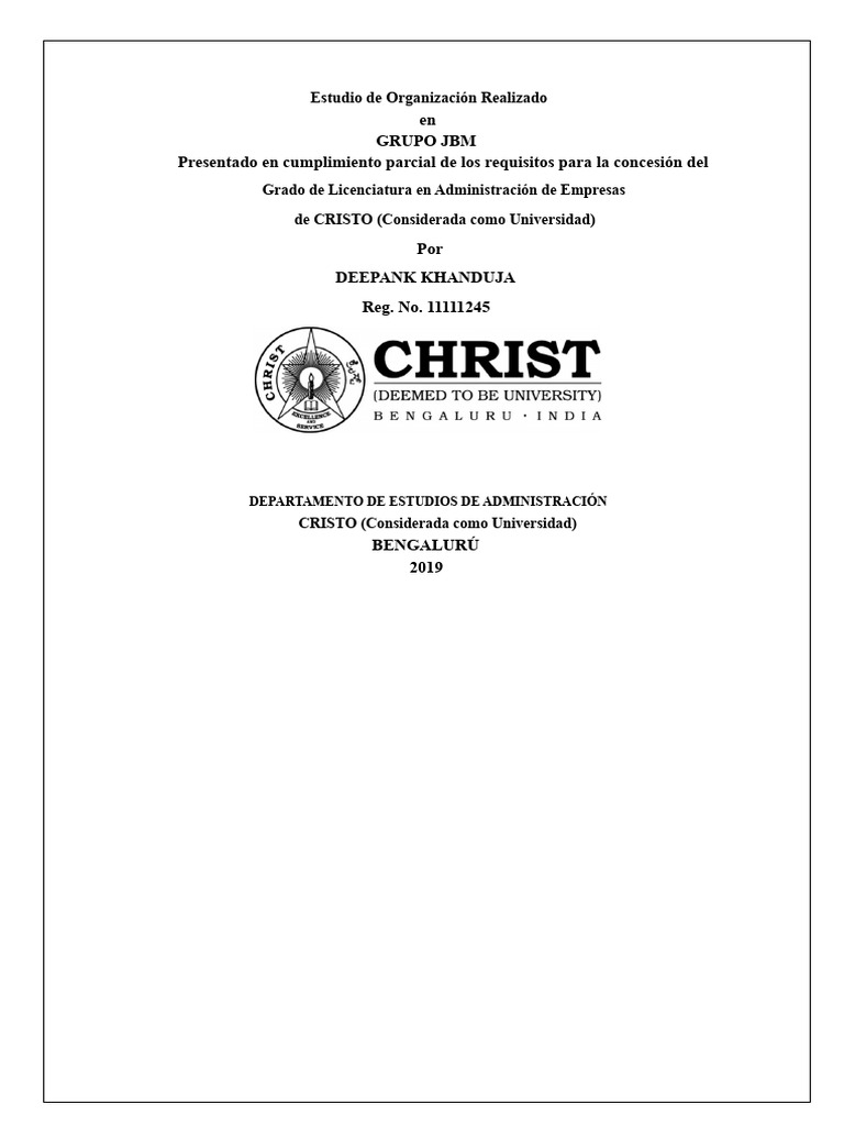 Estudio Organizacional en Neel Metal JBM | PDF | Aprendizaje ...
