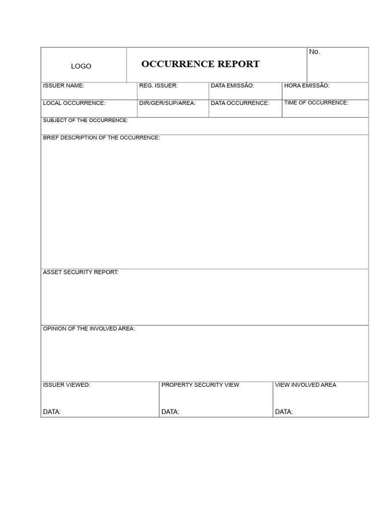 Report-Occurrence-Model.pdf | PDF