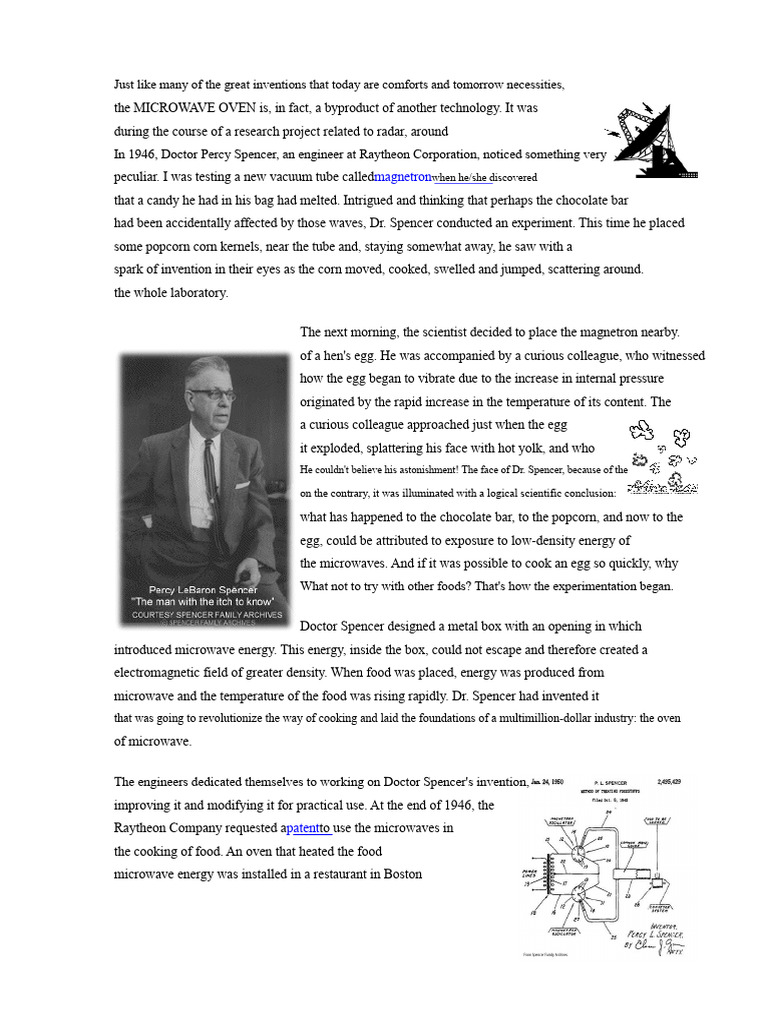 History of the microwave oven.pdf | PDF | Oven