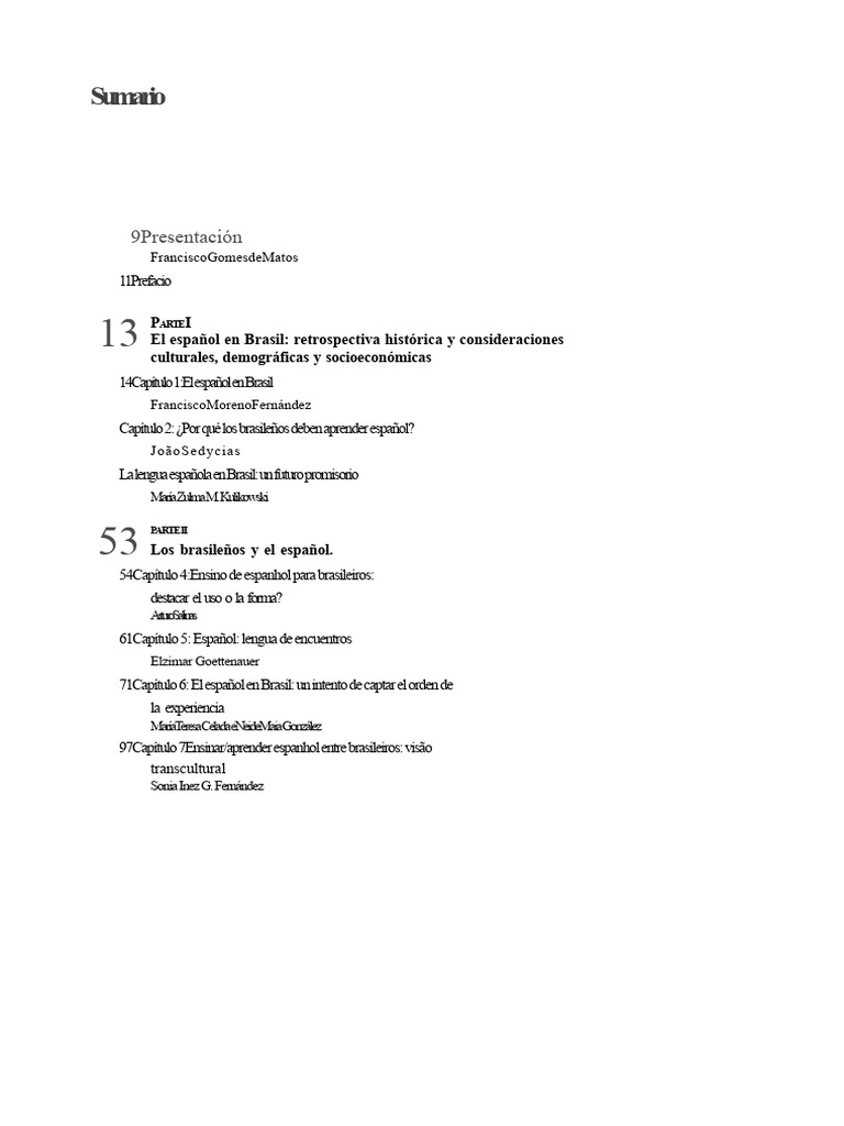 Español en Brasil PDF | PDF | Lengua española | Enseñando