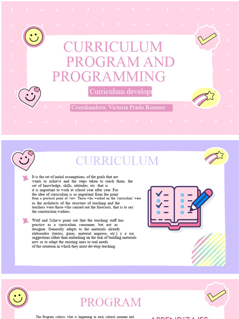 Curriculum Development and Programming Guide | PDF | Curriculum | Knowledge