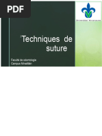 Types et techniques de points de suture | PDF | Suture (médecine ...