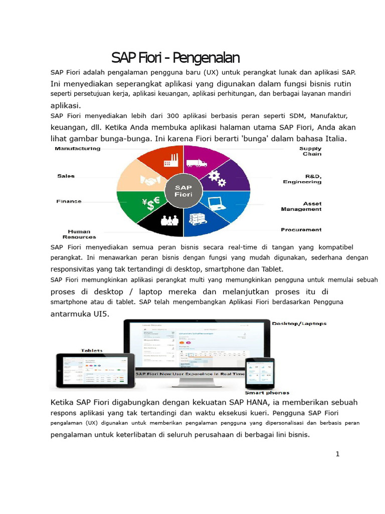SAP Fiori | PDF