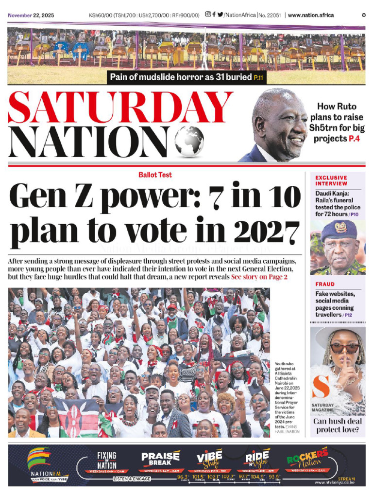 Daily Nation 2025 11 22 | PDF