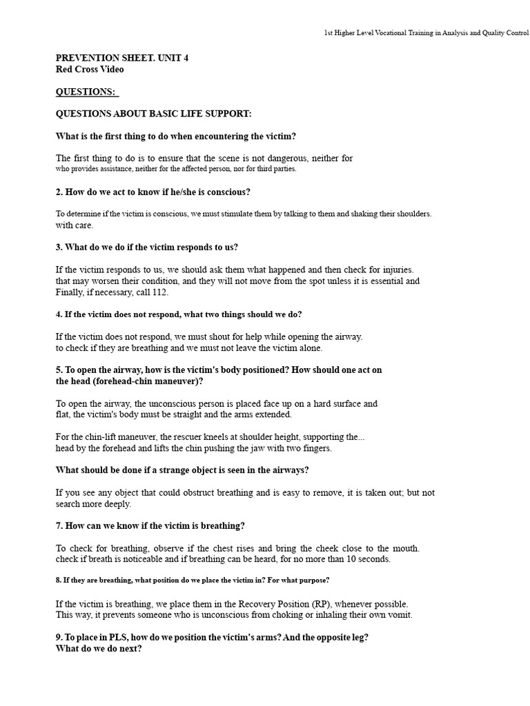 Basic Life Support Training Guide | PDF | Cardiopulmonary Resuscitation ...