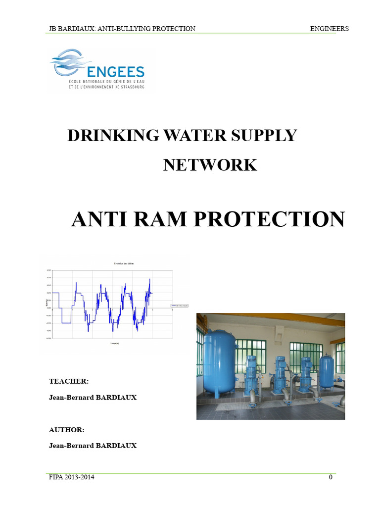 02-1-1-Study of The Water Hammer-2013 | PDF | Waves | Pump