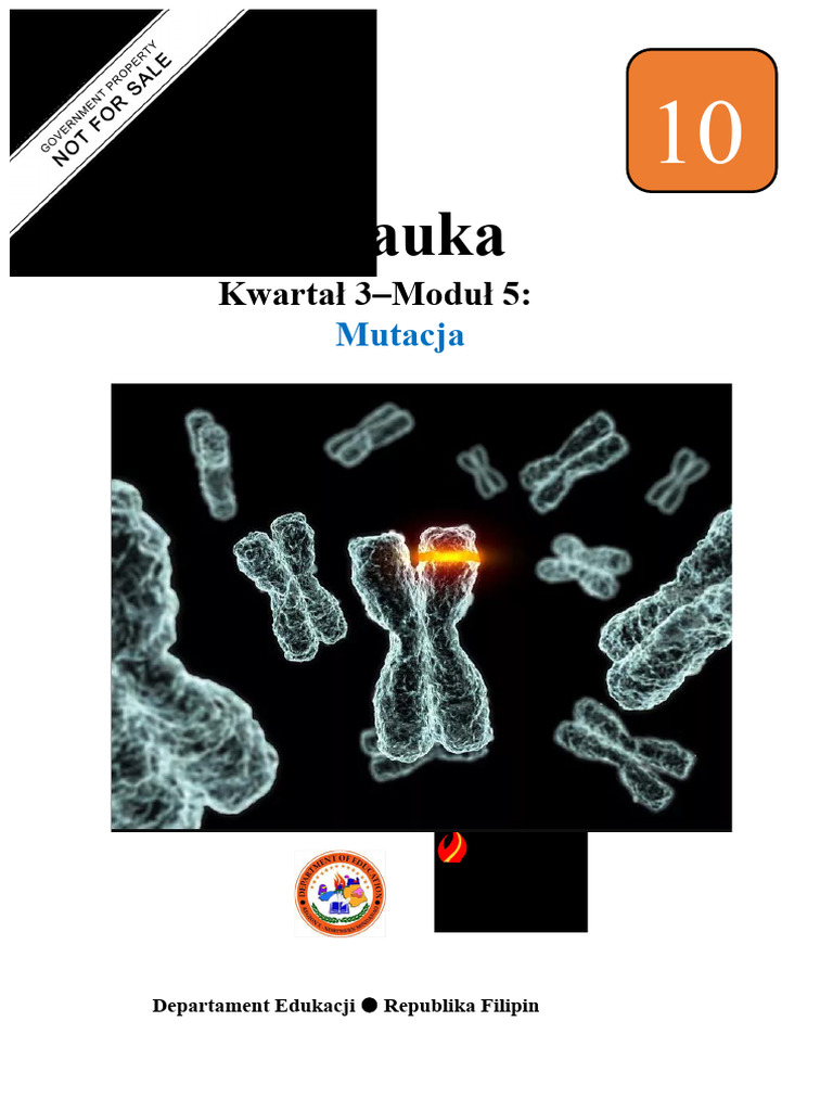 Sci10 Kwartal 3 Moduł 5 BEZ ODPOWIEDZI KEY | PDF