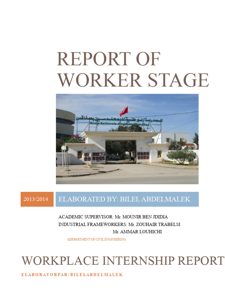 Civil Engineering Internship Report 2013 | PDF | Concrete | Cement