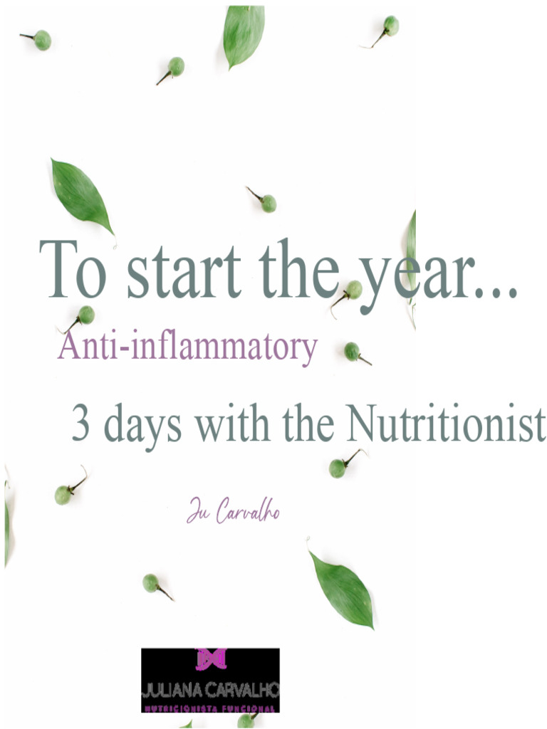 UNINFLAMED-WITH-NUTRI-JU-CARVALHO | PDF | Dieting | Breads