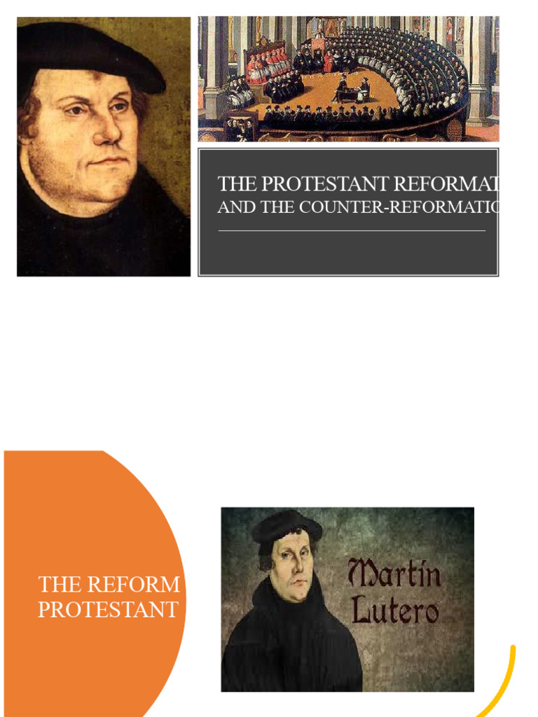 2nd Year of ESO: The Protestant Reformation and The Counter-Reformation ...