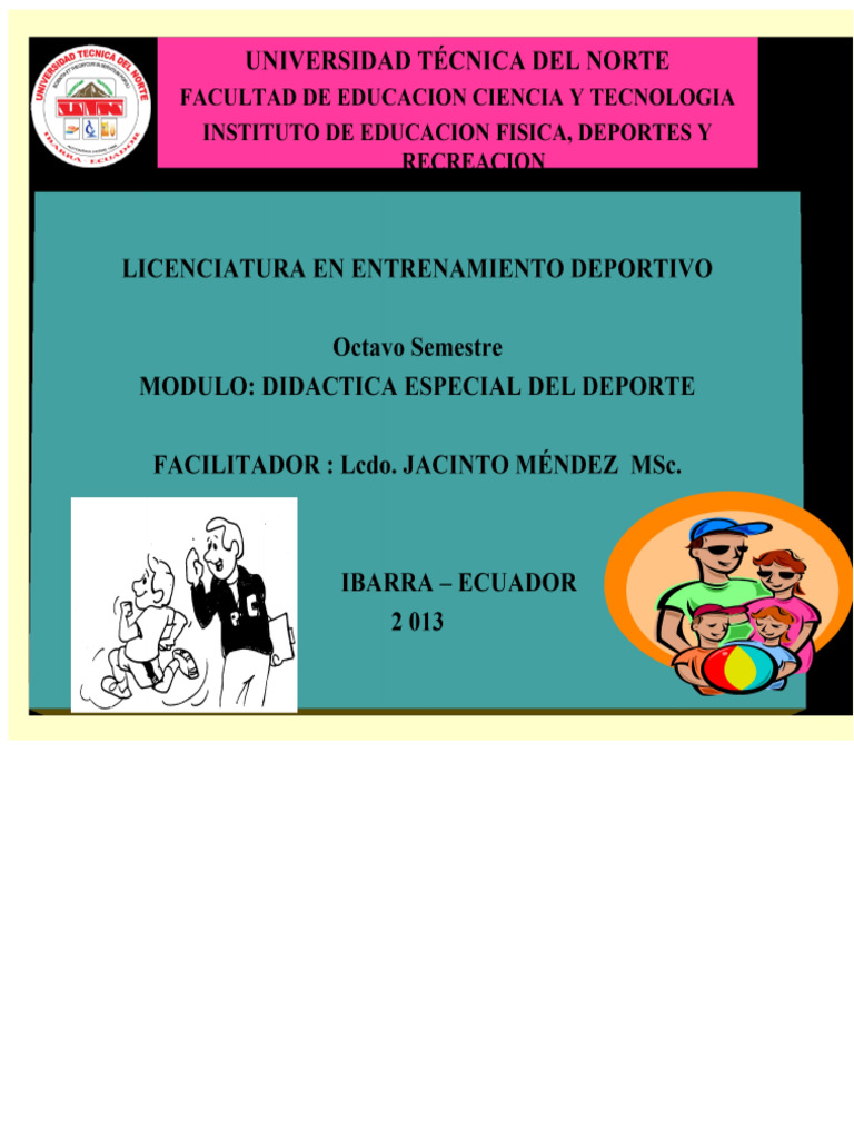 Innovative Didactics in Sports Training | PDF | Methodology | Pedagogy