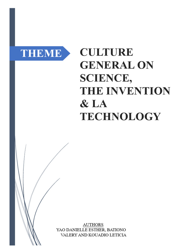 General Knowledge About Science, Invention and Technology | PDF ...