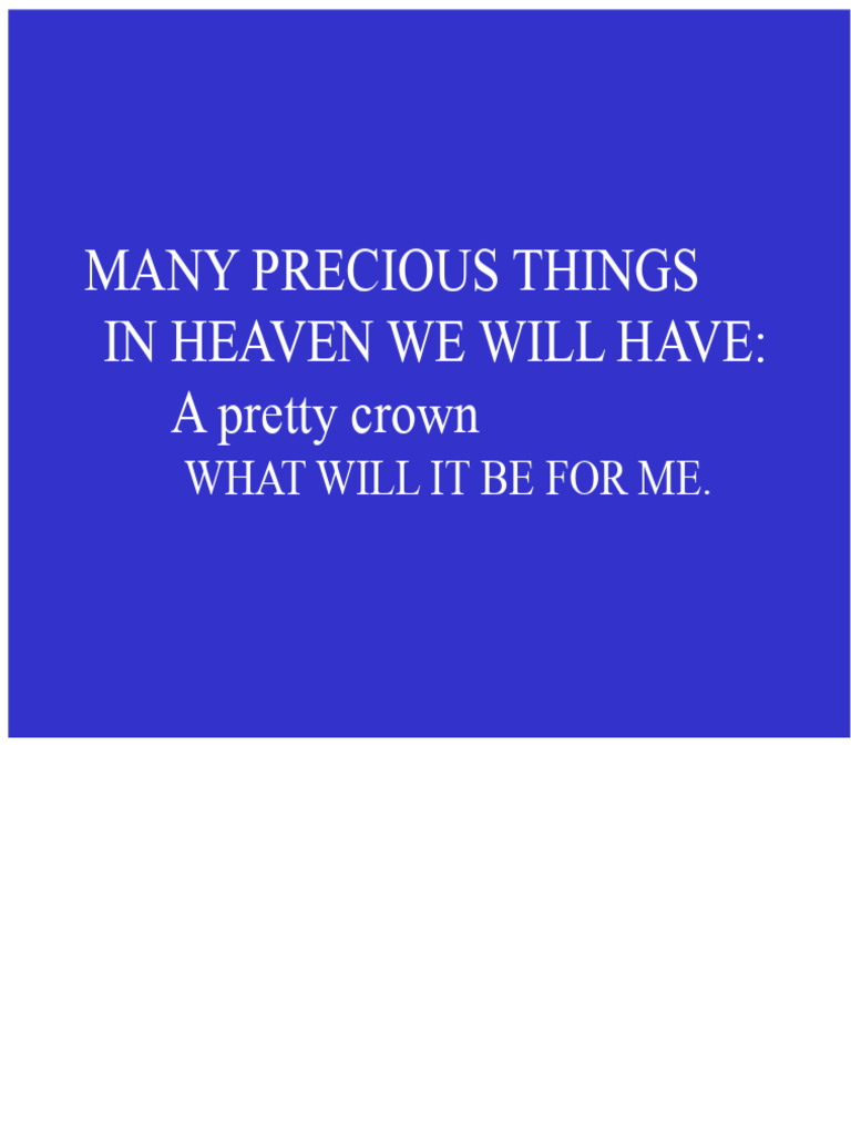405; MANY PRECIOUS THINGS | PDF