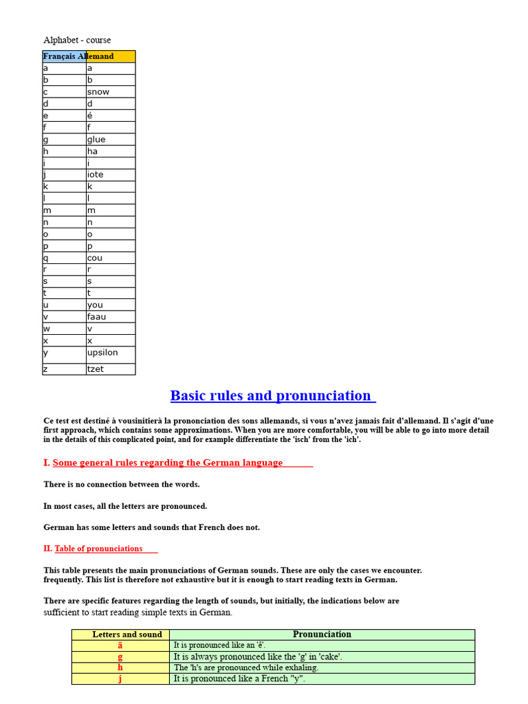 German Course | PDF | Languages | Foreign Language Studies