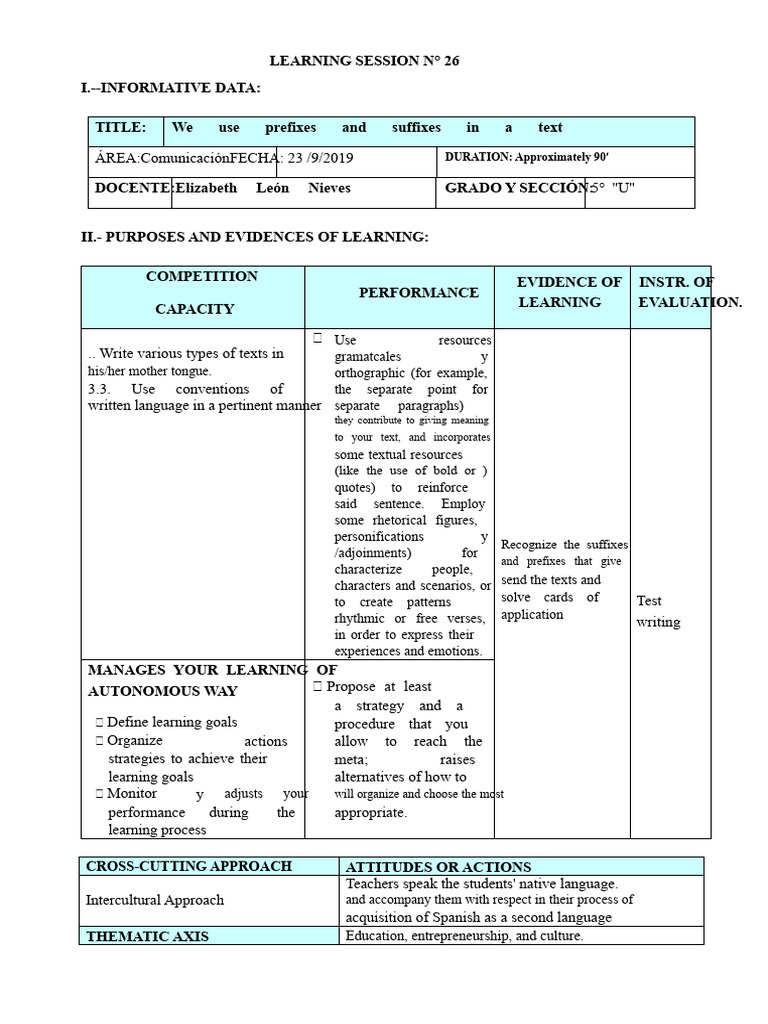 Understanding Prefixes and Suffixes | PDF | Mammals | Flowers