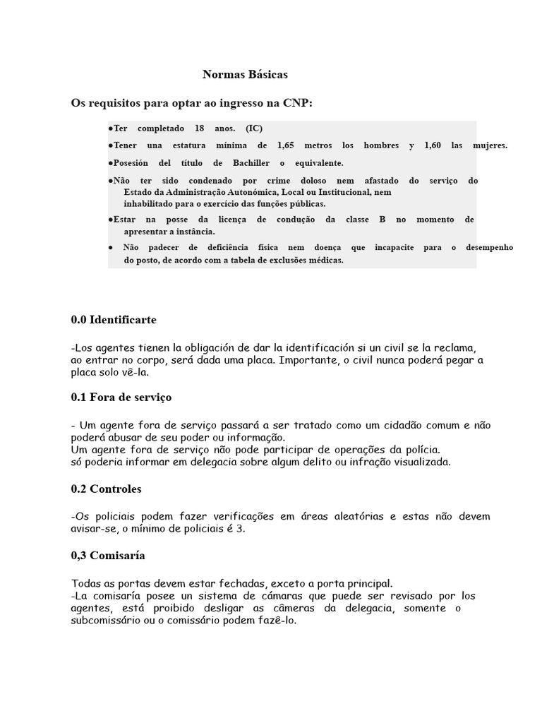 Normativa LSPD FIVEM | PDF