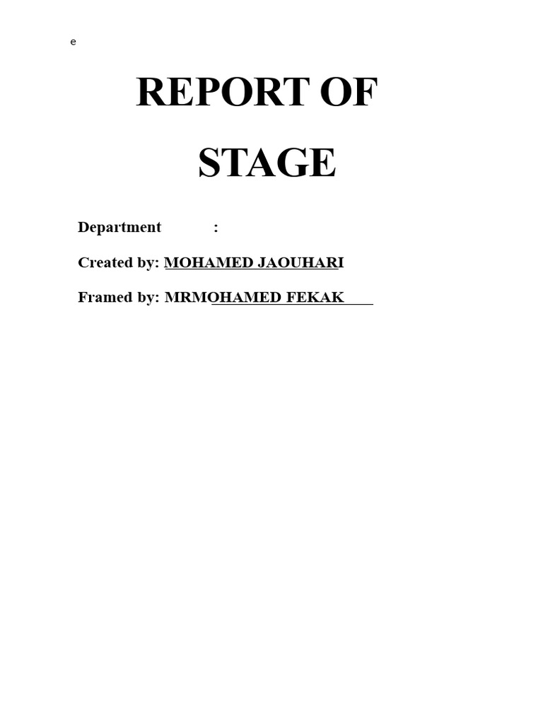 Kapa Internship Report | PDF | Pump | Mechanical Engineering